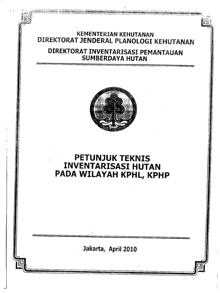 Petunjuk Teknis Inventarisasi Hutan PDF | PDF