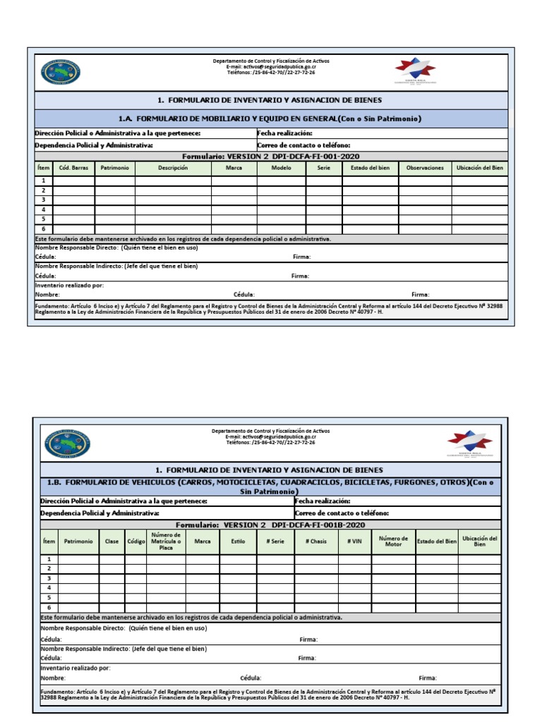 Inventario Activos de Coto 47 | PDF | Vehículos | Transporte