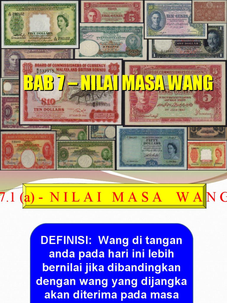 Bab 7 Nilai Masa Wang | PDF