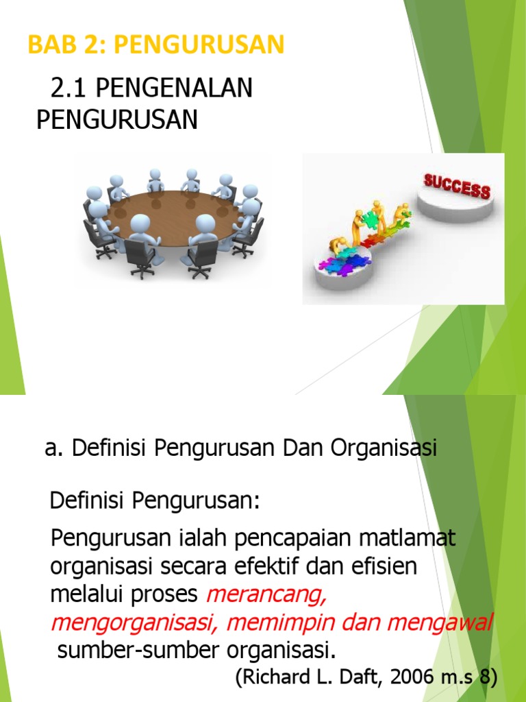 Bab 2 Pengenalan Pengurusan | PDF