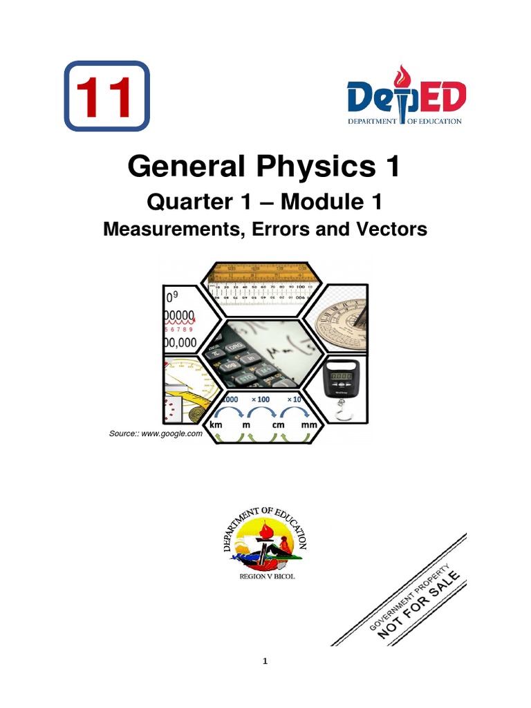 GENERAL PHYSICS 1 Module 1 Q1 | PDF | Multiplication | Numbers