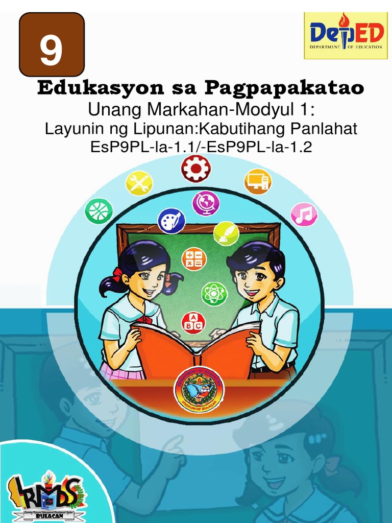 EsP 9 Q1 Module 1.1 - 1.2 ANG KABUTIHANG PANLAHAT | PDF