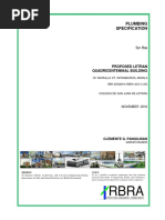 22 06 40.13 - Plumbing Fixture Schedule | PDF | Plumbing | Specification (Technical Standard)