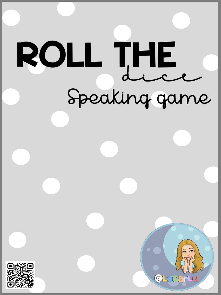 Roll The Dice - SPEAKING | PDF