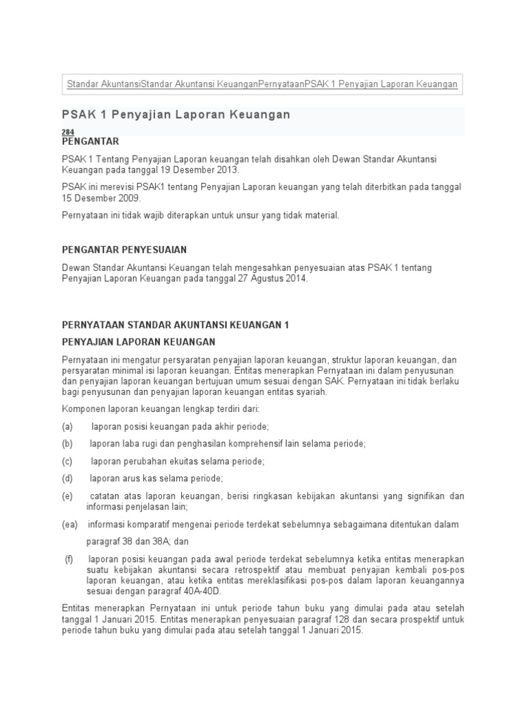 Psak 1 | PDF