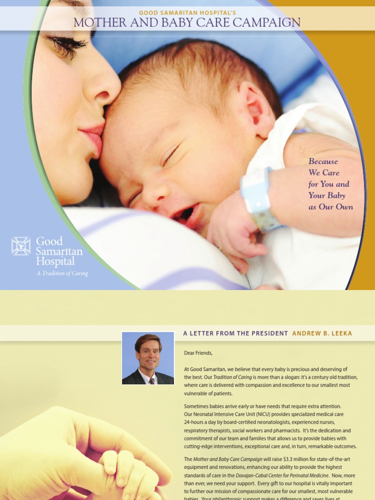 MOTHER BABY CAMPAIGN - Brochure FINAL | PDF | Neonatal Intensive Care ...