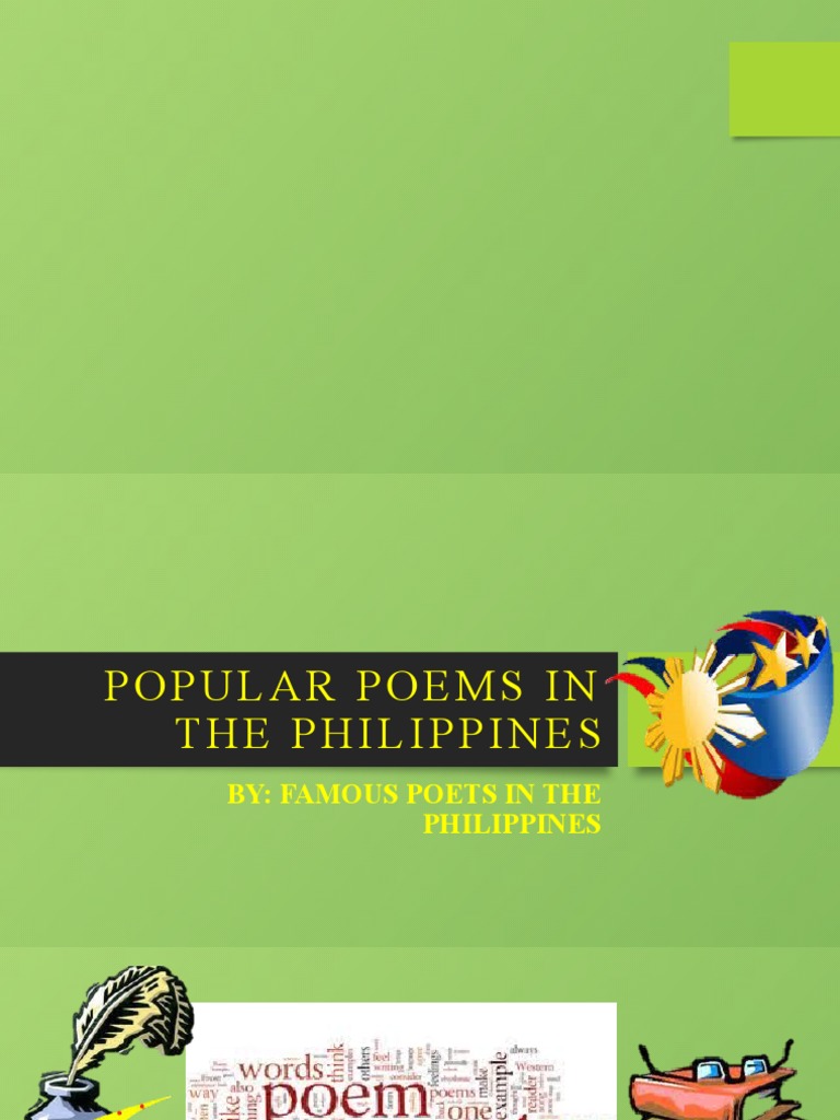 Popular Poems in The Philippines | PDF | Philippines | Poetry