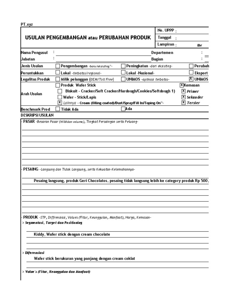 4.1 Form Usulan Pngembangan Atau Perubahan | PDF | Komputer | Teknologi ...