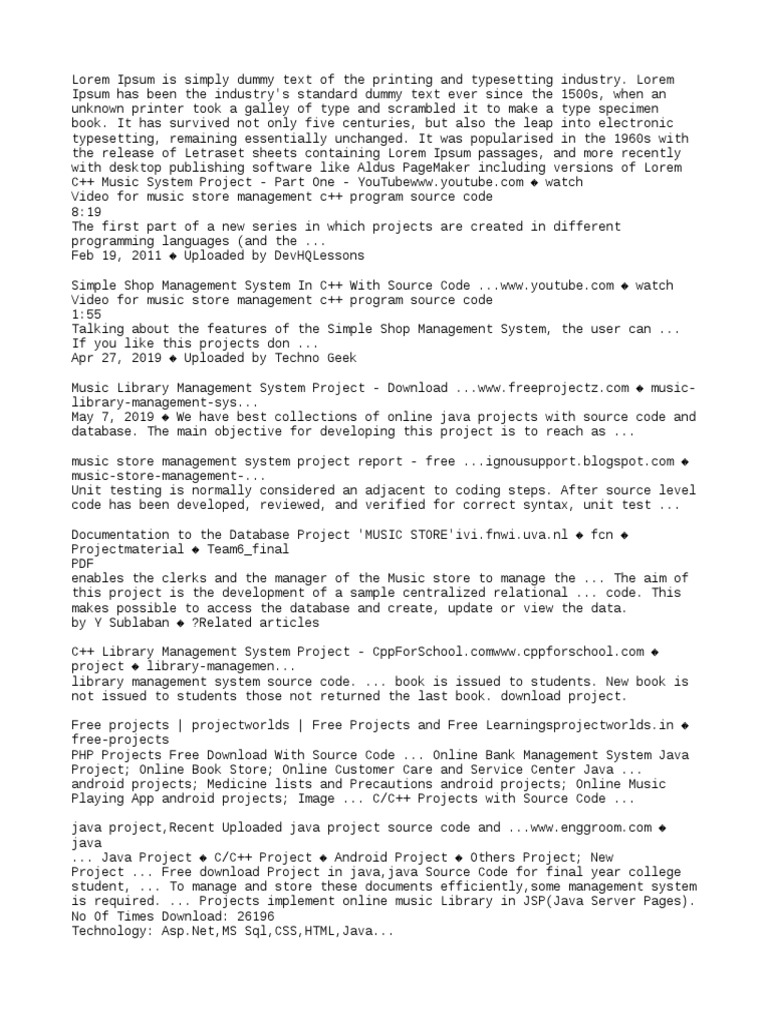 Sample Text Lorem | PDF | Java Server Pages | Java (Programming Language)