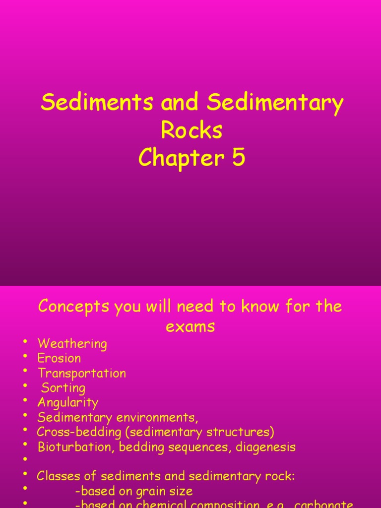 Understanding Sedimentary Rocks and Processes | PDF | Sedimentary Rock ...