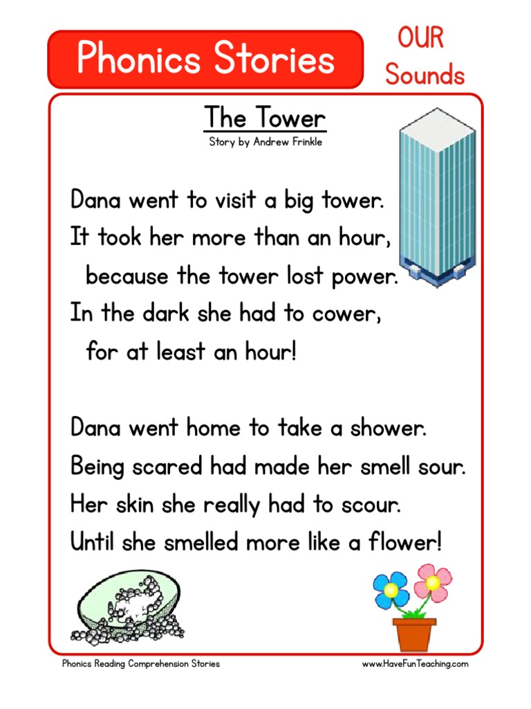 Phonics Reading Comprehension - OUR Sounds PDF | PDF