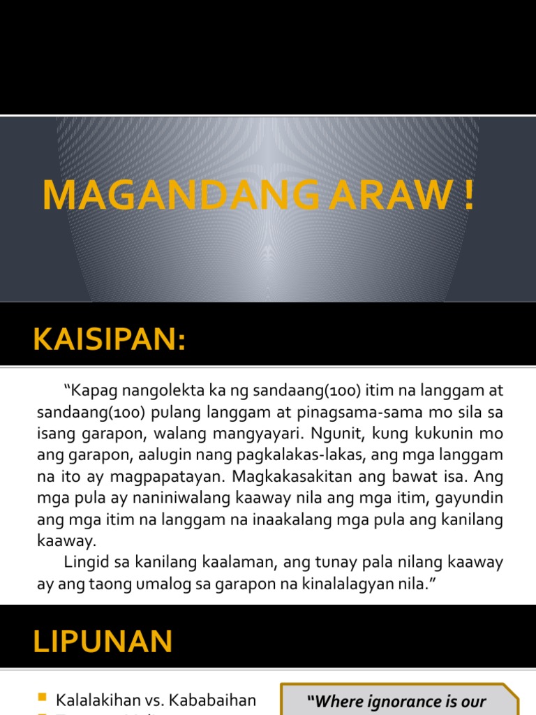 ARALIN 4 Ang Dose Pares NG Pransiya | PDF