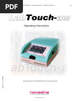 LabMaster-aw neo User Guide | PDF | Menu (Computing) | Calibration