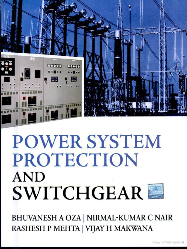Power System Protection and Switchgear PDF | PDF