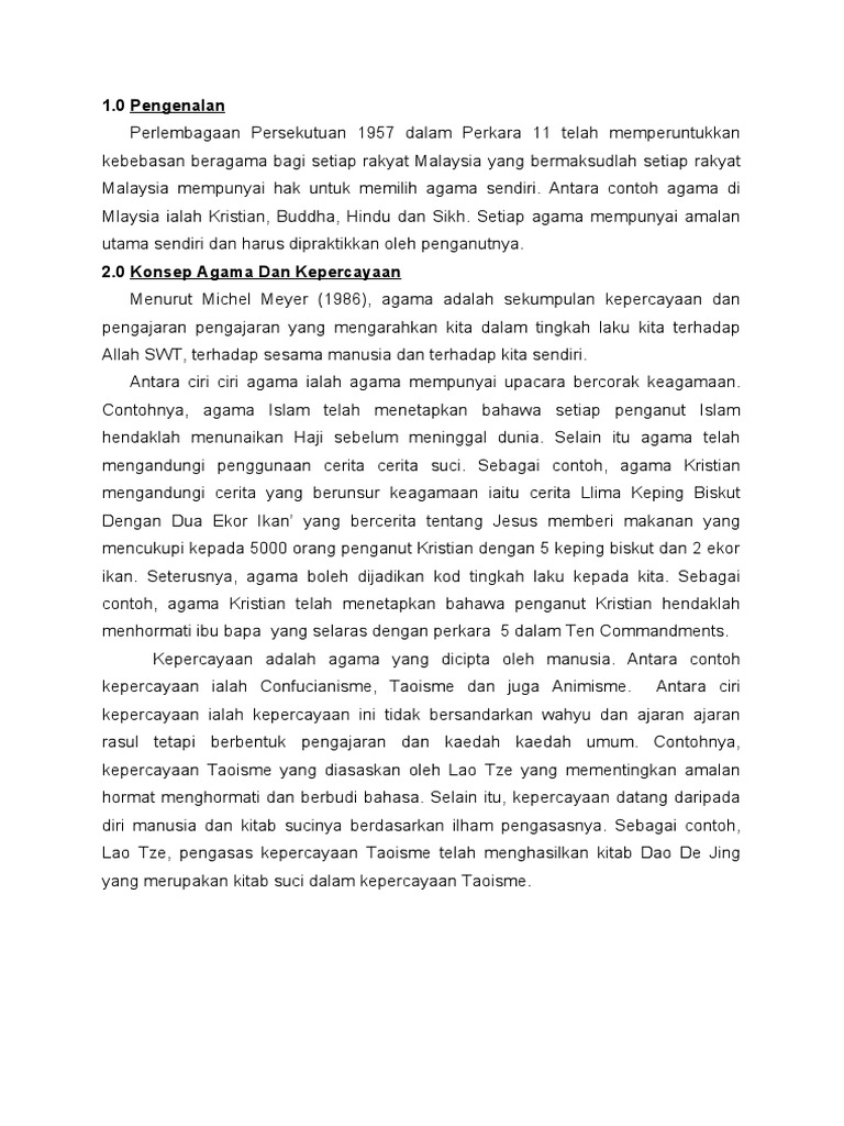 1.0 Pengenalan | PDF