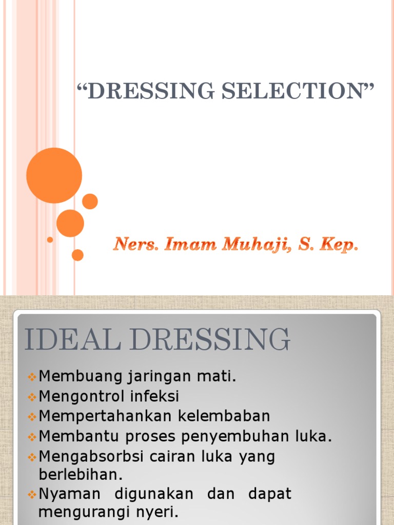 Pemilihan Dressing Luka Modern | PDF