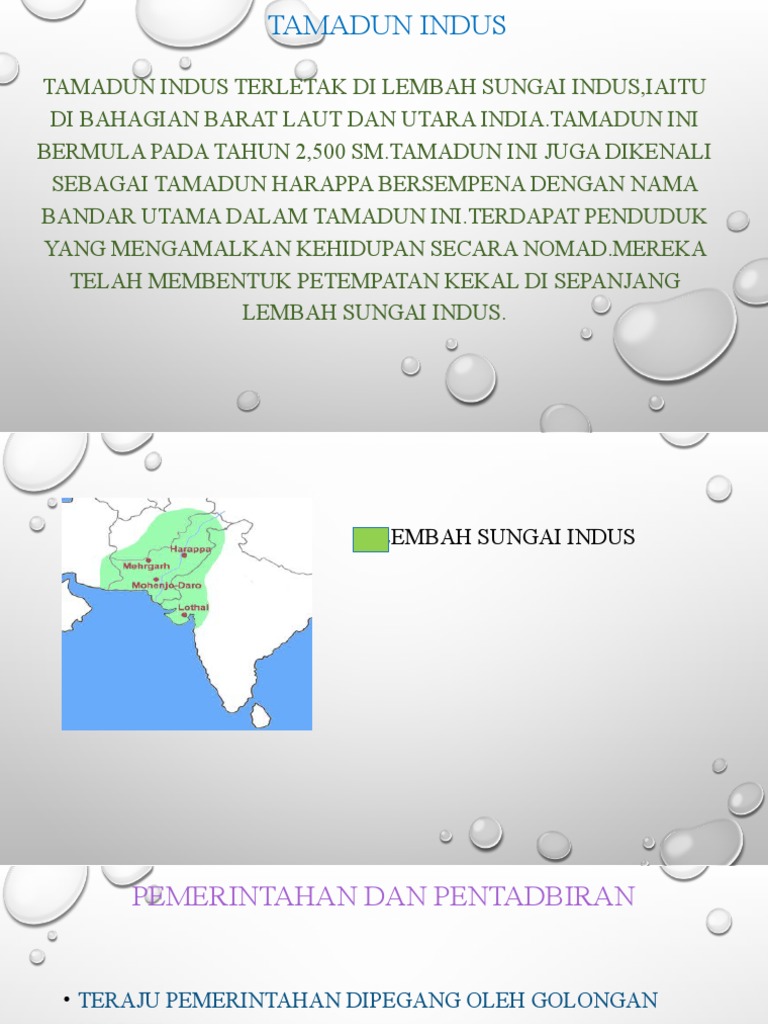TAMADUN INDUS - PPTX NUR BATRISYIA 1KAA | PDF