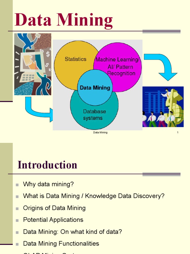 1 DMiningKuliah 1 Introduction | PDF | Data Mining | Statistical Classification