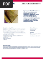 Klingerit 1000 PDF | PDF | Chemistry | Building Engineering