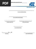 OBRAZAC Izjave | PDF