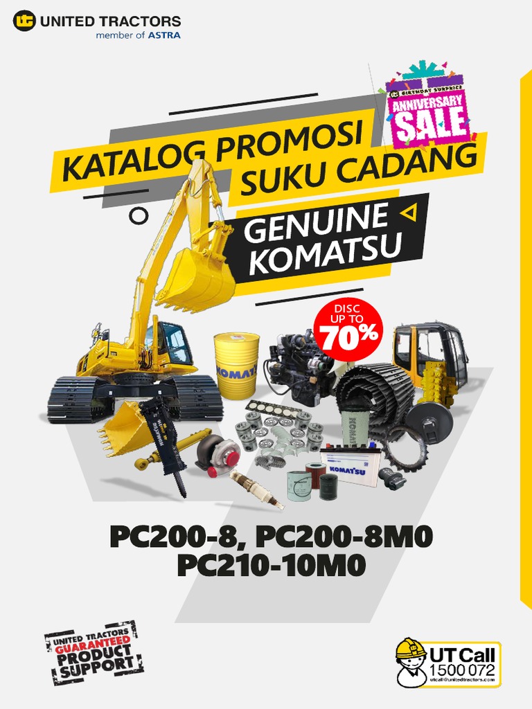 Katalog Promo PC200-8 Okt 2020 | PDF | Vehicle Parts | Engines