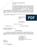 RA 9255 (Affidavit To Use The Surname of The Father) | PDF | Affidavit ...