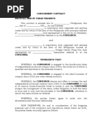 Deed of Conditional Sale (Template) | PDF | Signature | Sales
