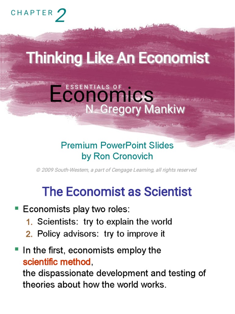 THINKING LIKE AN ECONOMIST Ch02-Presentation | PDF | Labour Economics ...