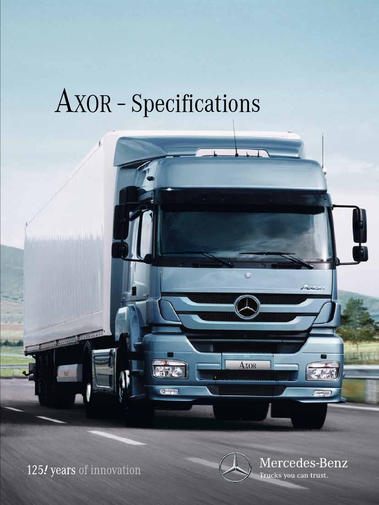 AXOR Specifications PDF | PDF | Manual Transmission | Transmission ...