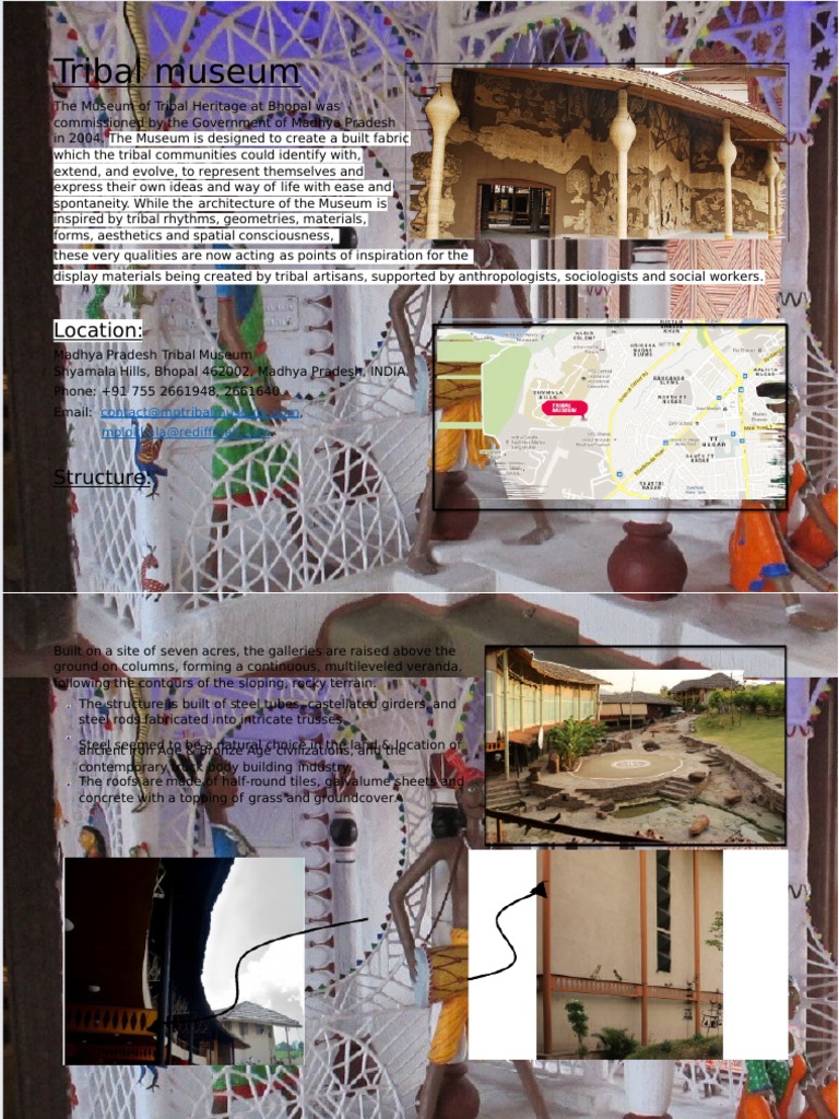Tribal Museum Case Study | PDF | Art Media | Economic Sectors