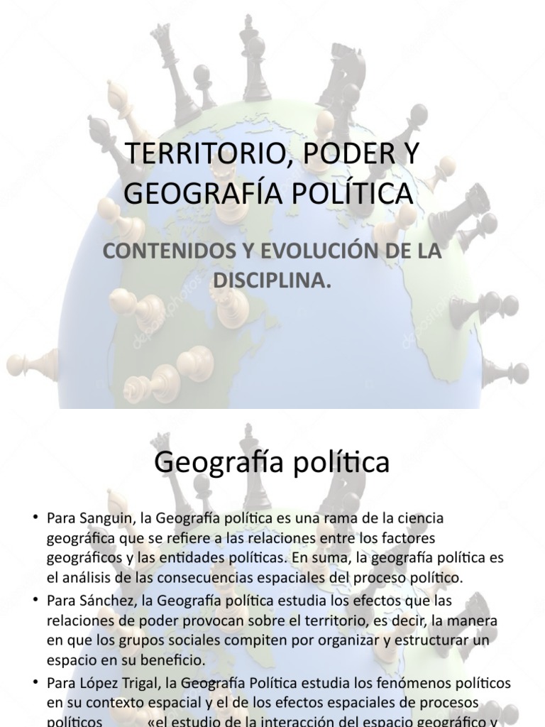 TERRITORIO, PODER Y GEOGRAFÍA POLÍTICA, tp7 | PDF | Geopolítica | Geografía