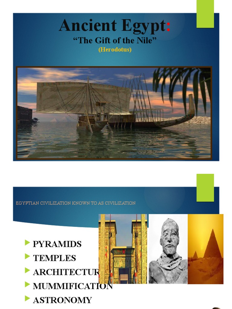 Egyptian Civilization | PDF | Ancient Egypt | Nile