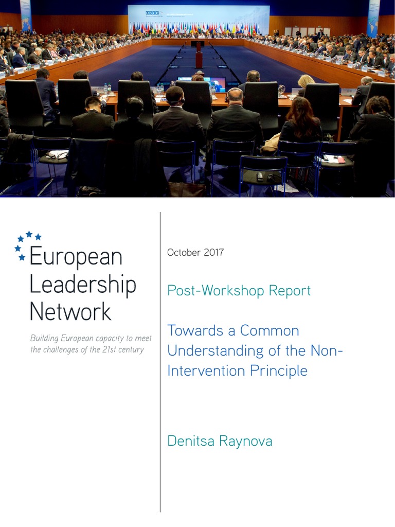 Towards A Common Understanding of The Non-Intervention Principle ...