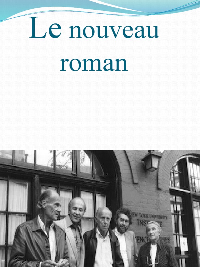 Le Nouveau Roman | PDF | Littérature française | Littérature en langue ...