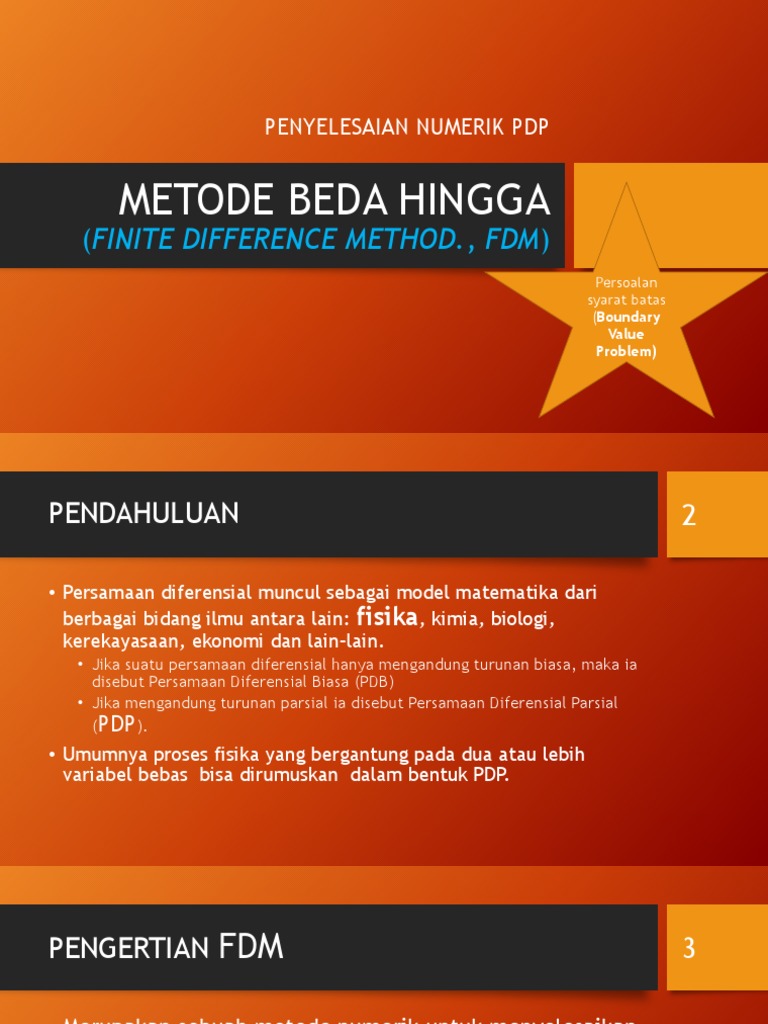 Metode Beda Hingga 1 | PDF