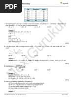 Reliance Scholarship Mock Papers | PDF