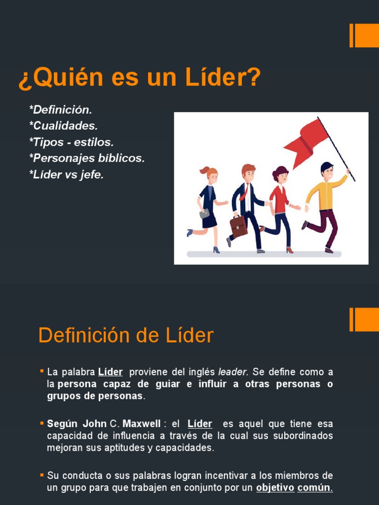 Definición y Cualidades del Líder | PDF