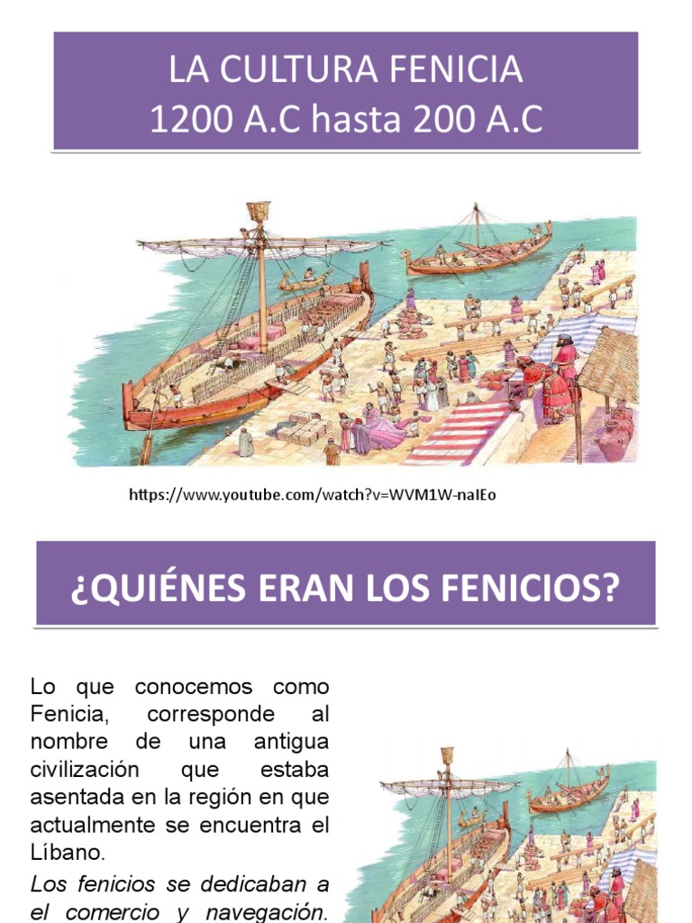 Resumen de la Cultura Fenicia | PDF | Fenicia | Cultura (general)