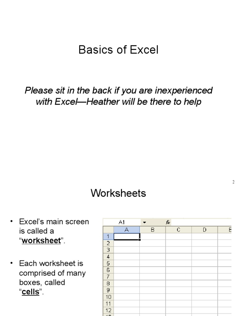 Excelbasics Pdf Formula Microsoft Excel