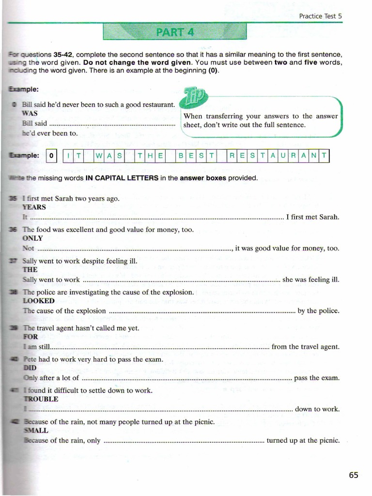 To .............. Don T Out The Been To.: Estions e G | PDF