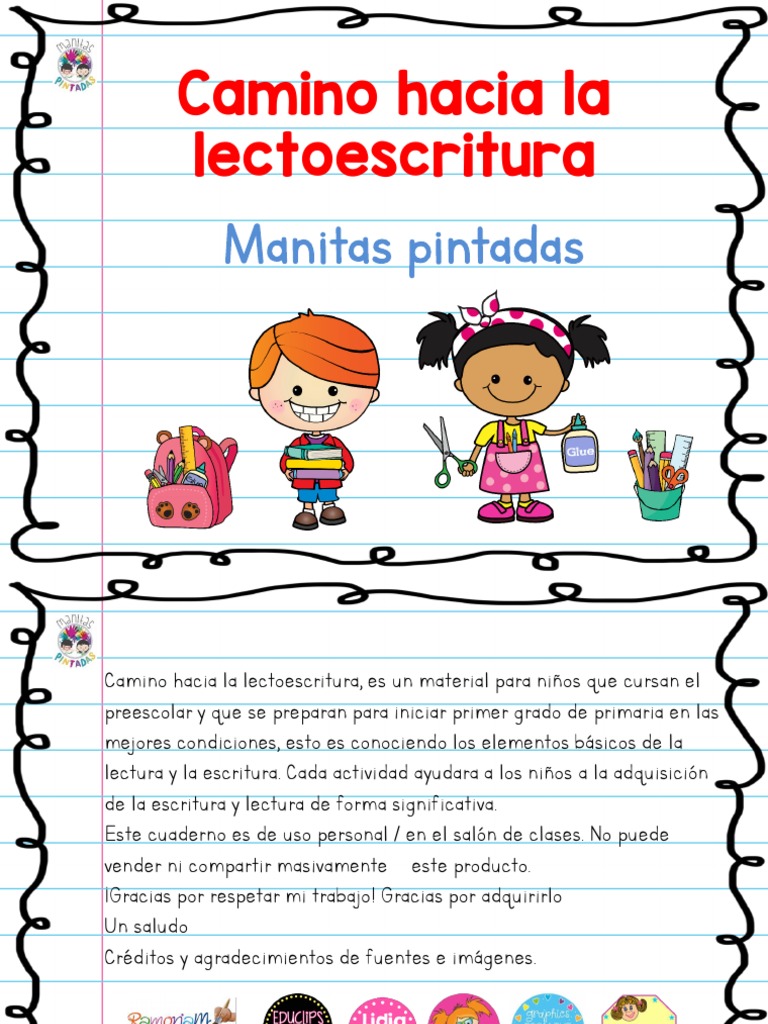 Camino Hacia La Lectoescritura Final. Maitas Pintadas PDF | PDF