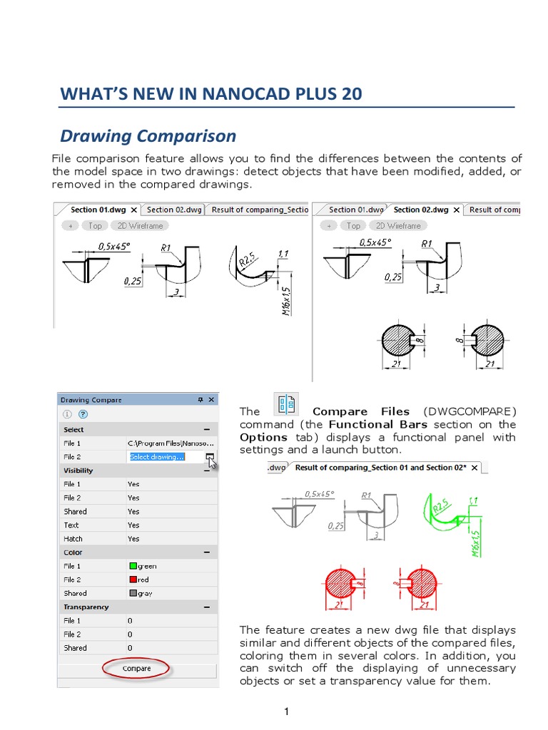 Whats New NanoCAD | PDF | Cartesian Coordinate System | Command Line ...