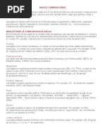 20 Siglas y Abreviaturas Clave | PDF