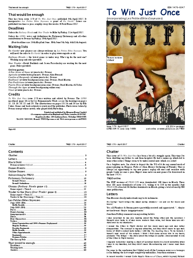 To Win Just Once: That Would Be Enough | PDF | Drilling Rig | Business