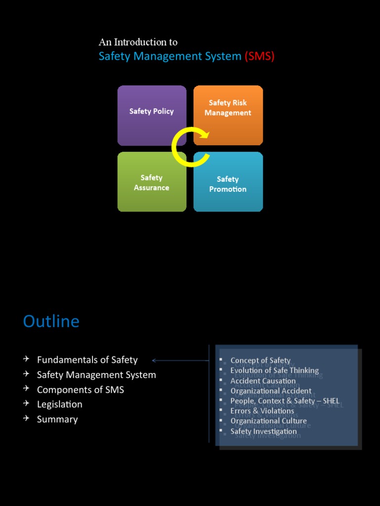 SMS Presentation | PDF | Organizational Culture | Safety