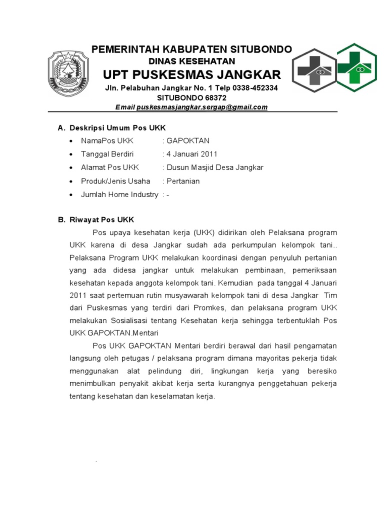 Profil-Pos-UKK Gapoktan | PDF