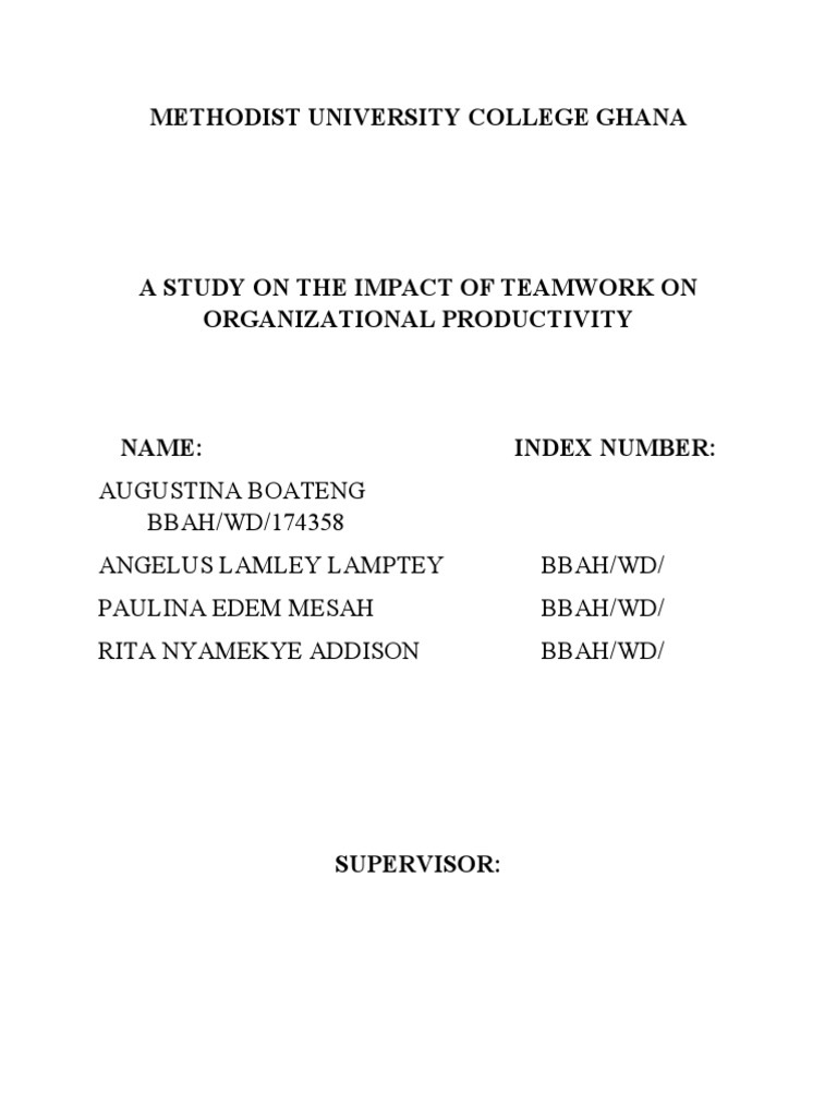 Methodist University College Ghana | PDF | Employment | Business