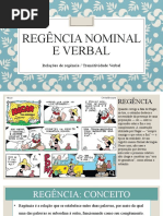 Tabela de Regência Verbal e Nominal | PDF | Pronome | Assunto (gramática)