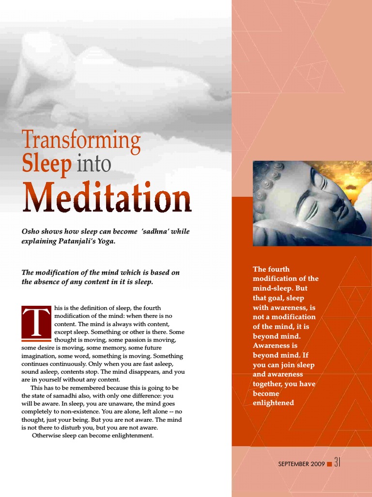 10 Transforming Sleep PDF | PDF | Dream | Yoga