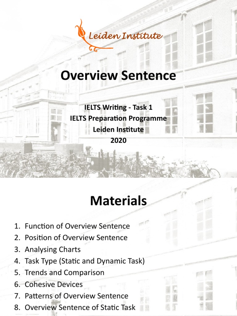 08 - Overview Sentence | PDF